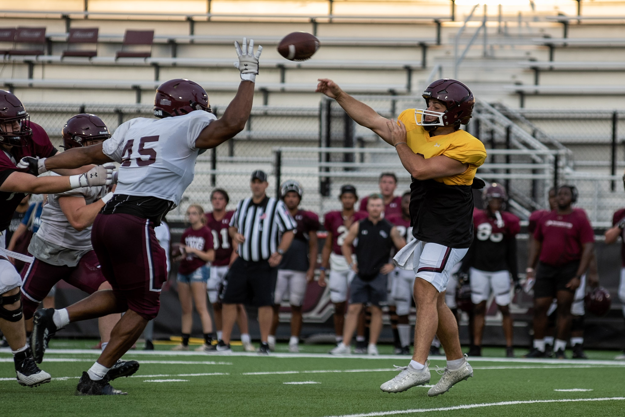 High-powered offenses clash as SIU kicks off fall with nationally ...