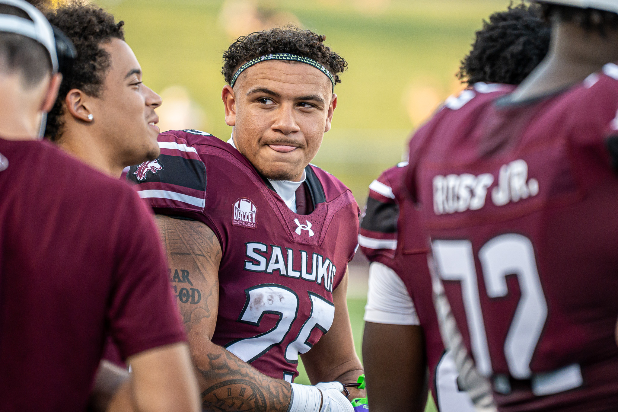 Moving the Chains with … Southern Illinois running back Kayleb Wagner ...